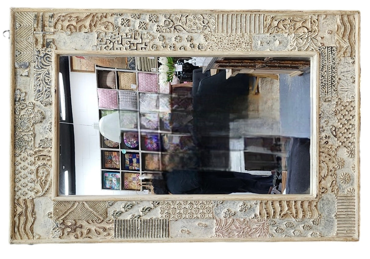 Block Mirror – Akasha Furniture and Homewares