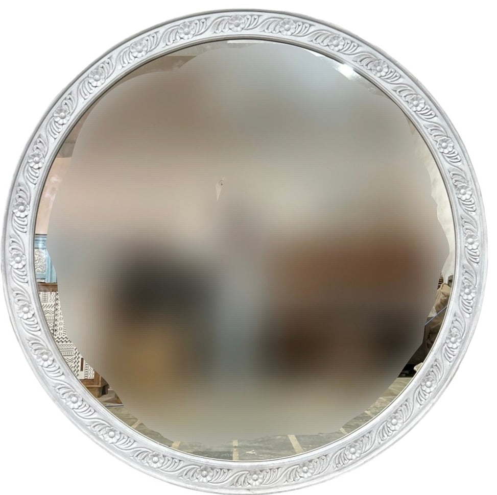 Extra Large Round Mirror – Akasha Furniture and Homewares