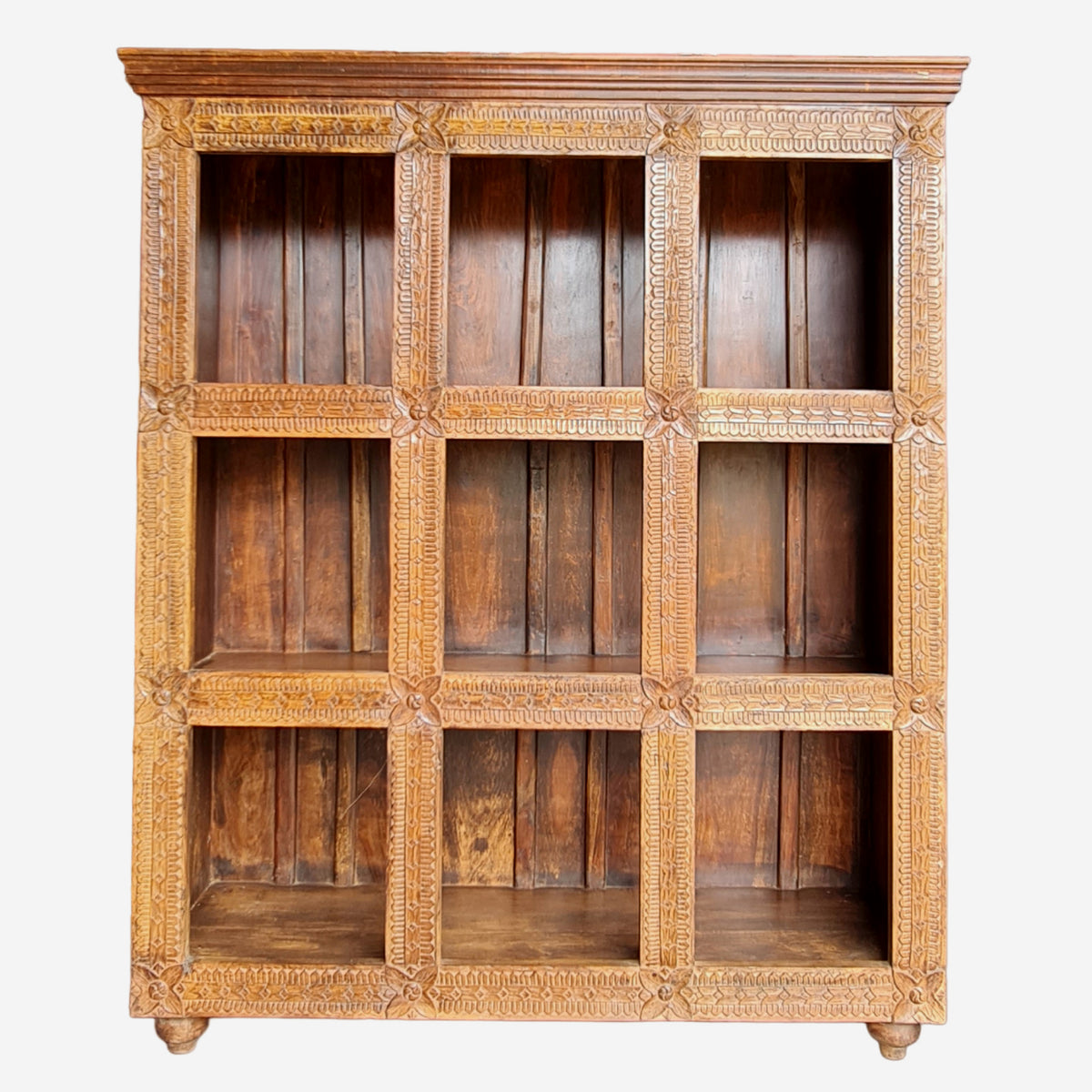 Teak Wood Bookshelf – Akasha Furniture and Homewares